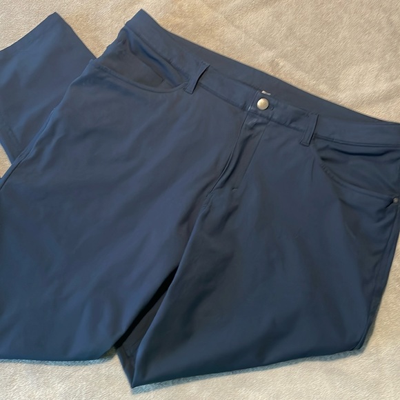 lululemon athletica | Pants | Lululemon Abc Warpstreme In Navy | Poshmark